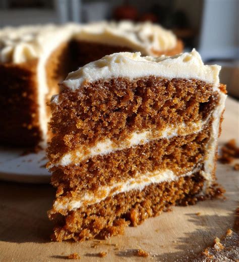 Gingerbread Cake With Molasses Frosting Cravi Recipes