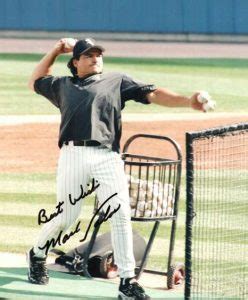 Autographed Photo Mark Salas Chicago White Sox Main Line Autographs