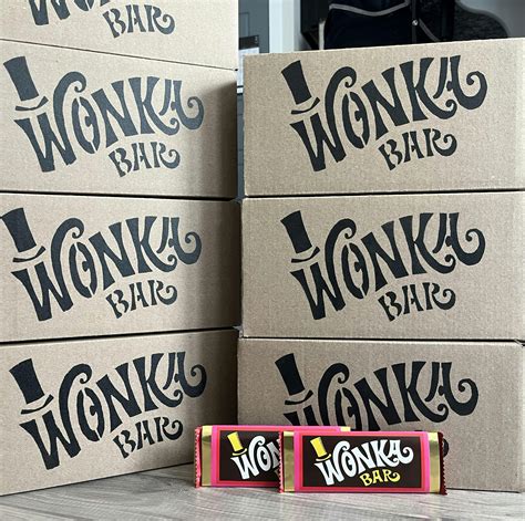 Wonka Bar Candy Wrapper Candy Wrapper Store