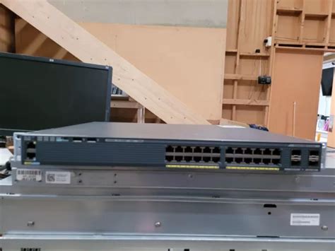 CISCO CATALYST WS C2960X 24PS L 24 Port Gigabit Poe Switch With Rack Ears EUR 213 97 PicClick FR
