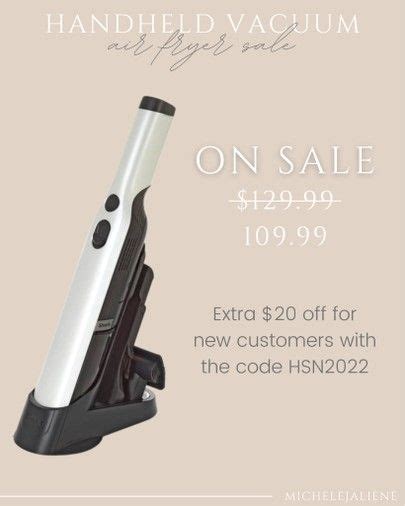 handbell vacuum on sale today use code hsn2022 for an extra discount