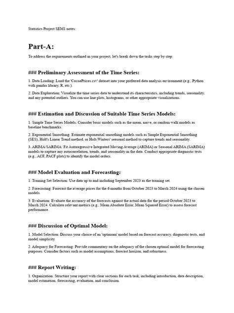 statistics project sem1 notes download free pdf autoregressive