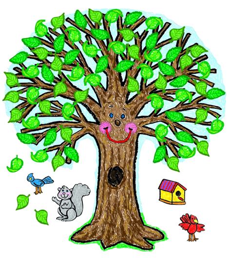 Big Tree Bulletin Board Step