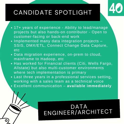 Hiring Dataengineer Dataarchitect Lee Masucci