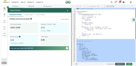 Harshal Patil On Linkedin Coder Gfg160 Geeksforgeeks Codingchallenge Geekstreak2024