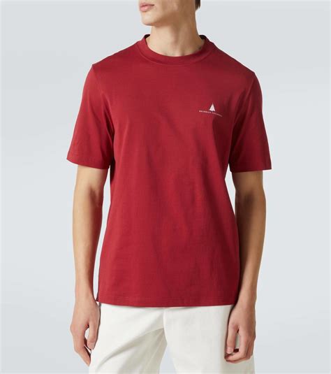 Brunello Cucinelli Logo Cotton Jersey T Shirt Brunello Cucinelli