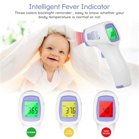 Digital Infrared Forehead Thermometer Ir Thermomet Vicedeal