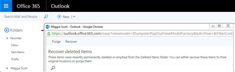 Recover Deleted Items In Office Using Backup Restore Tool