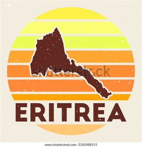 Eritrea Logo Sign Map Country Colored Stock Vector Royalty Free 2182488551 Shutterstock