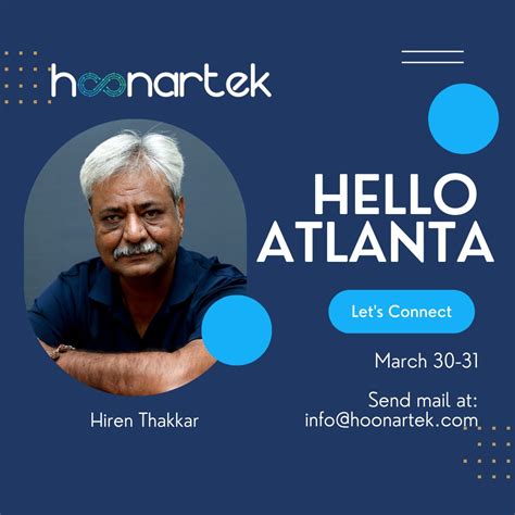 Hiren Thakkar On Linkedin Hoonartek Datasolutions Atlanta