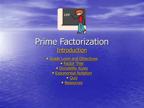 PPT Prime Factorization Introduction PowerPoint Presentation Free Download ID