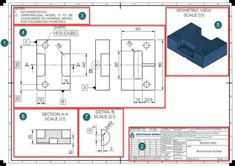 Introduction To Engineering Drawings Newtonian World