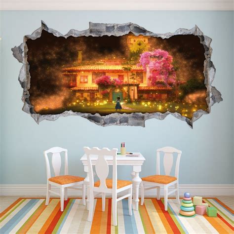 🥇 Vinilos Y Pegatinas Agujero Efecto 3d Disney Encanto 🥇