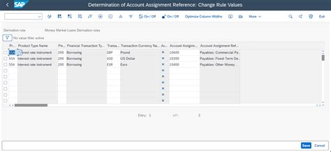 Trm Treasury Gl Account Assignment For Product Typ Sap Community