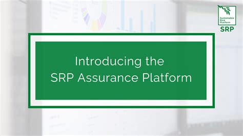 Introducing The Srp Assurance Platform Enhancing Value And