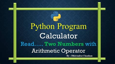 Wap That Read Two Numbers And Arithmeticoperator And Display Computer
