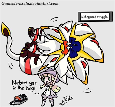 If Lillie Can Carry Cosmoem 2 By Gameyster On Deviantart