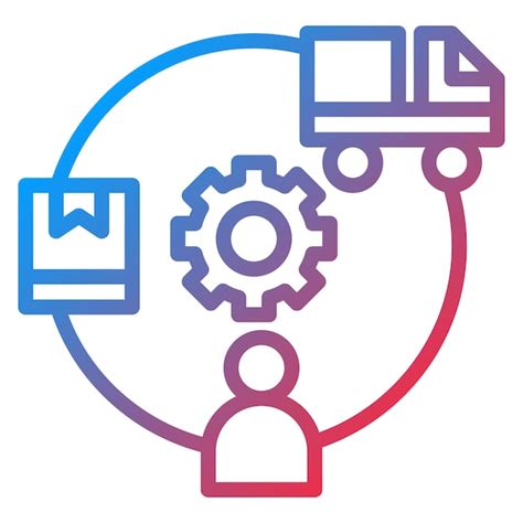 Premium Vector Supply Chain Management Icon Vector Image Can Be Used