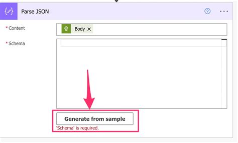 Power Automate Parse Json Action Anleitung