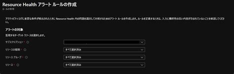 Azure リソース正常性resource Healthの監視設定 Li Akb Branch Office