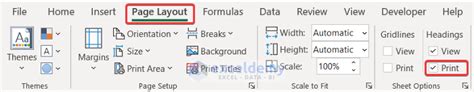 How To Keep Header In Excel When Printing 3 Ways Exceldemy