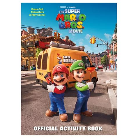 Nintendo Supermario Bros Movie Color Activity Book By Penguin Random House Illumination
