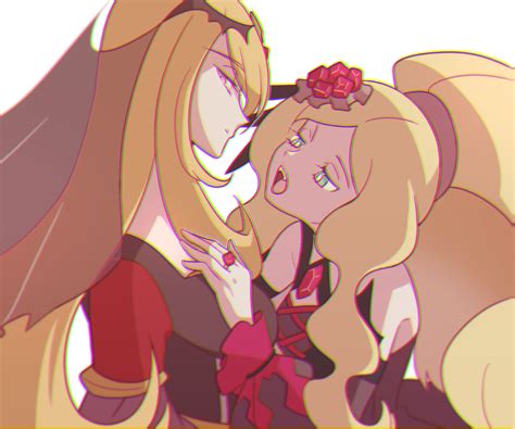 Cynthia Caitlin Cynthia And Caitlin Pokemon And 1 More Drawn By