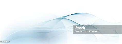 흐리게 밝은 파란색 배경에 밝은 파란색과 흰색 모션 라인 배경 주제에 대한 스톡 사진 및 기타 이미지 배경 주제 파도 패턴 음악 Istock