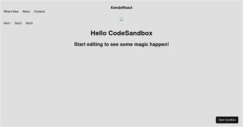 React Indicators Examples Codesandbox