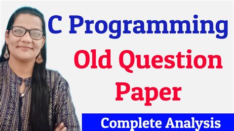 c programming old question paper zeenat hasan academy youtube
