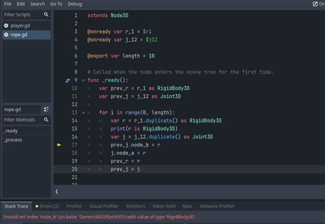 Please Explain What Am I Doing Wrong Here Rgodot