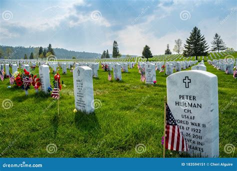 A Famous Burial Place In Deadwood South Dakota Editorial Photo Image