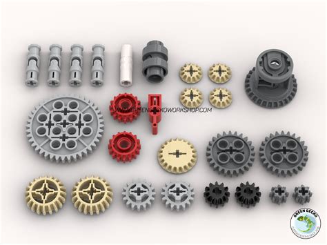 Lego Technic Gears Pack And Special Parts Green Gecko Workshop