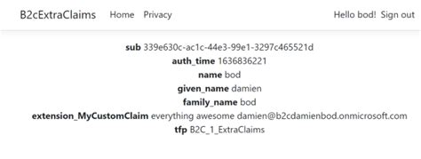 Add Extra Claims To An Azure B2c User Flow Using Api Connectors And Asp