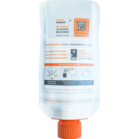 White Labs Yeast Wlp550 Belgian Ale Beer Yeast Purepitch® Next