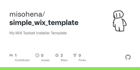 Github Misohenasimplewixtemplate My Wix Toolset Installer Template