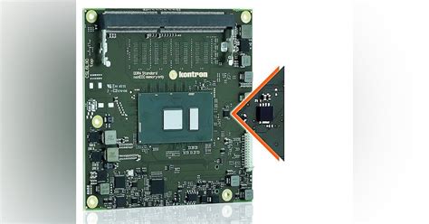 Com Express Embedded Computing Module With Hardware Security Introduced By Kontron Military