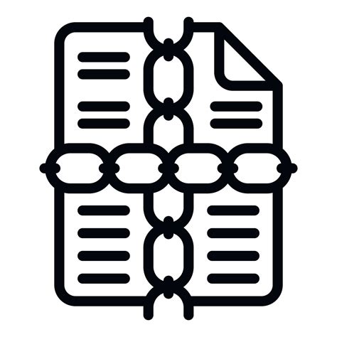 Data Security Icon Outline Vector Cyber Crime 16611272 Vector Art At Vecteezy