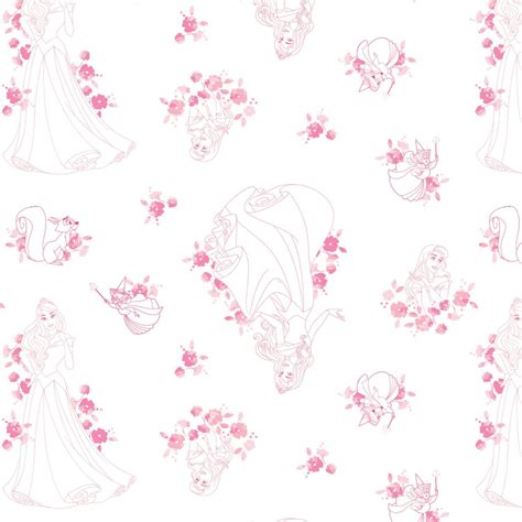 Aurora Fabric Disney Princess Sleeping Beauty Fabric By The Etsy