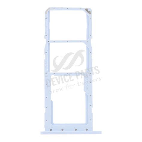 Sim Card Tray For Samsung Galaxy A E A Dual Card Version Light Blue Ori