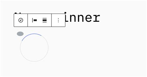 Big Spinner When Loading Navigation Menu · Issue 47696 · Wordpressgutenberg · Github