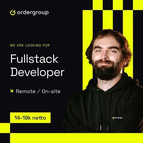 Order Group On Linkedin Ordergroup Fullstackdeveloper