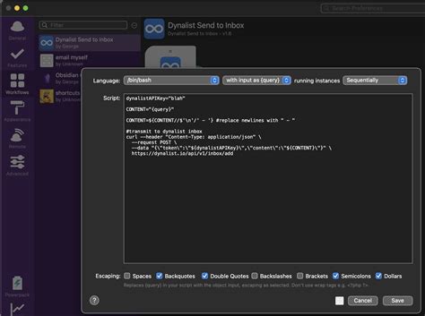 Add To Inbox On Mac Via Spotlight Replacement Alfred Share