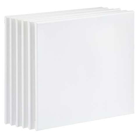 6 Count 14” X 14” Super Value Canvas By Artists Loft Necessities