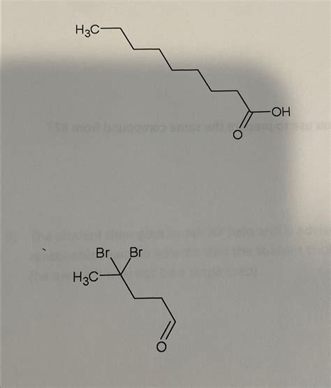 Provide Iupac Names For The Following Molecules