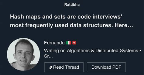 Hash Maps And Sets Are Code Interviews Most Frequently Used Data