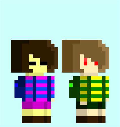 Frisk And Chara Sprites Seniorwikiai