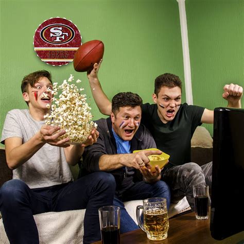 Snapklik Com San Francisco 49ers 13 Jumbo Metal Distressed Bottle Cap Wall Sign Limited