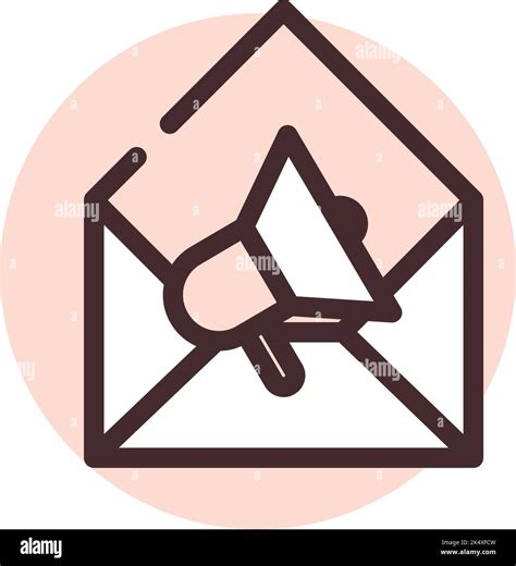 Ads Mail Notification Illustration Vector On A White Background Stock Vector Image And Art Alamy
