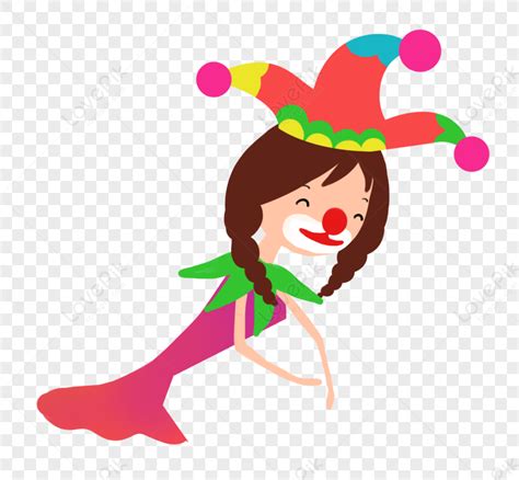 어릿광대 Png 일러스트 무료 다운로드 Lovepik